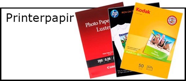 Fotopapir i høj kvalitet til dine print-selv billeder