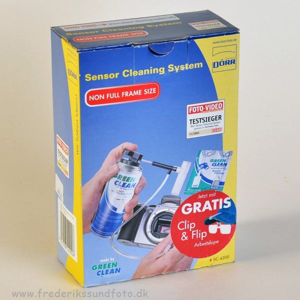 Dörr Sensor cleaning system